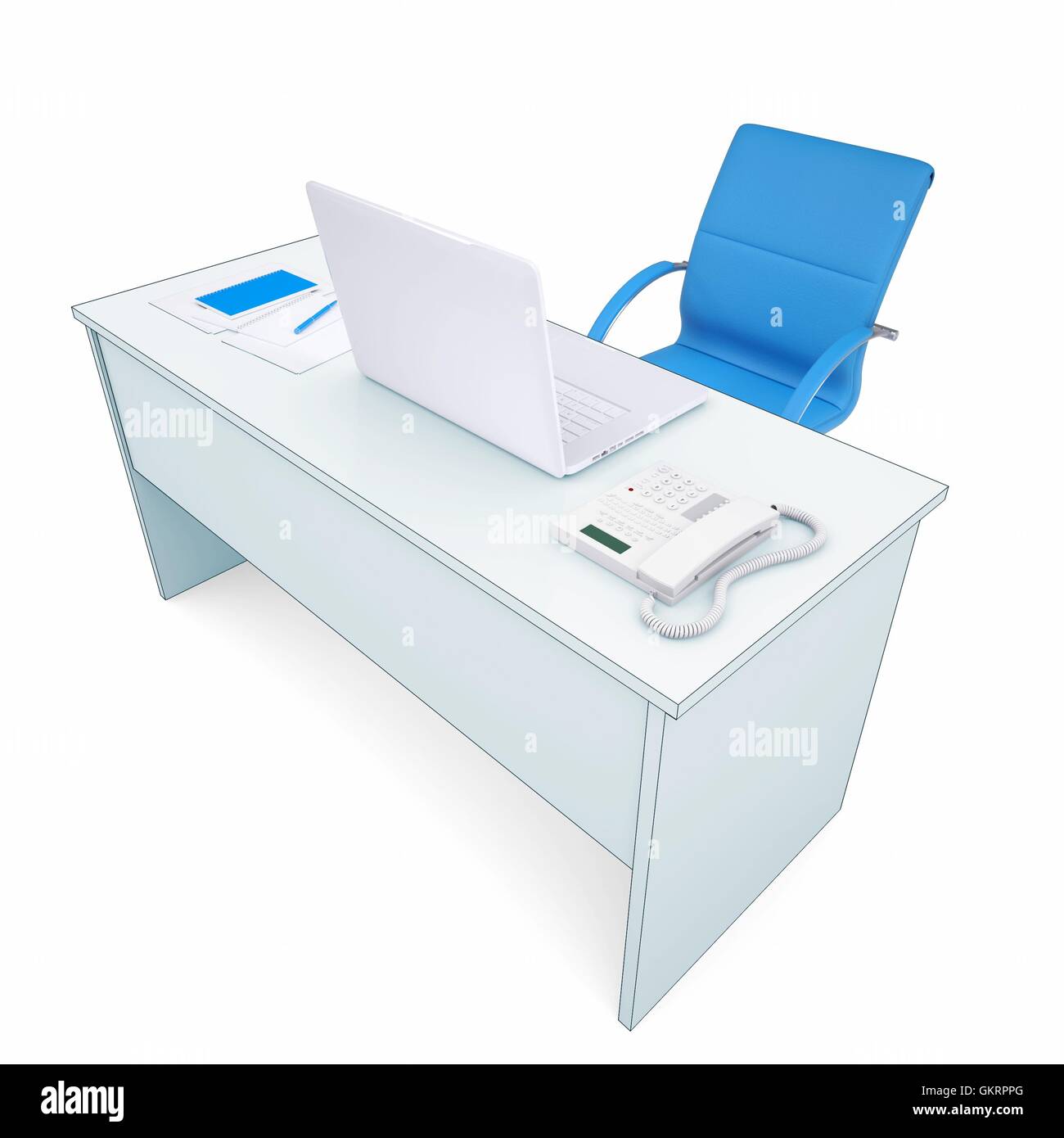 Table of work Cut Out Stock Images & Pictures - Alamy