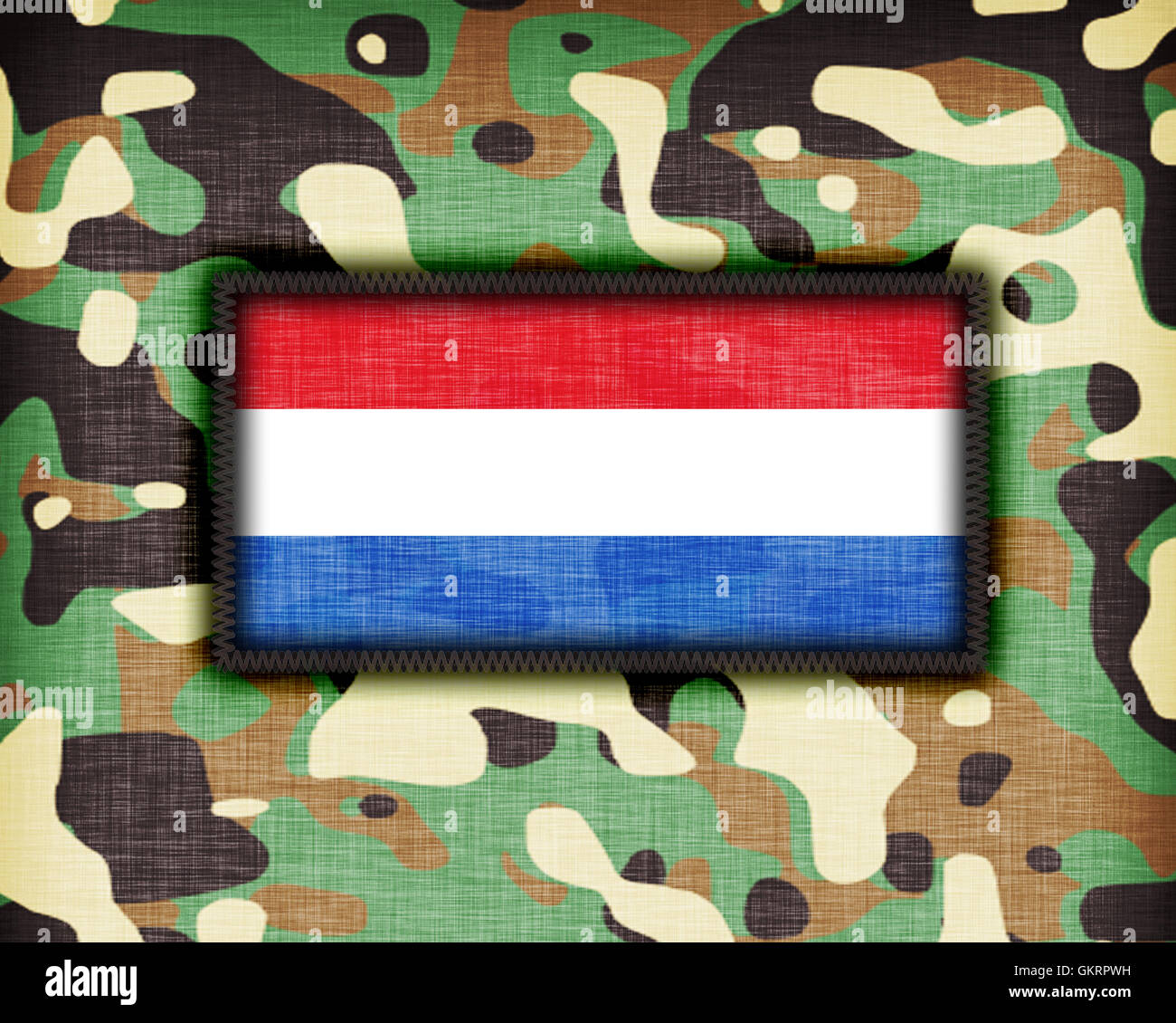 Amy camouflage uniform, the Netherlands Stock Photo - Alamy