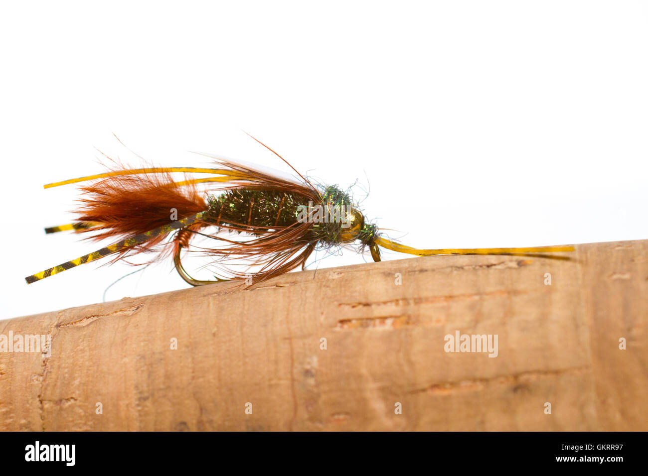 Mega Prince Nymph Fly Fishing Stock Photo - Alamy