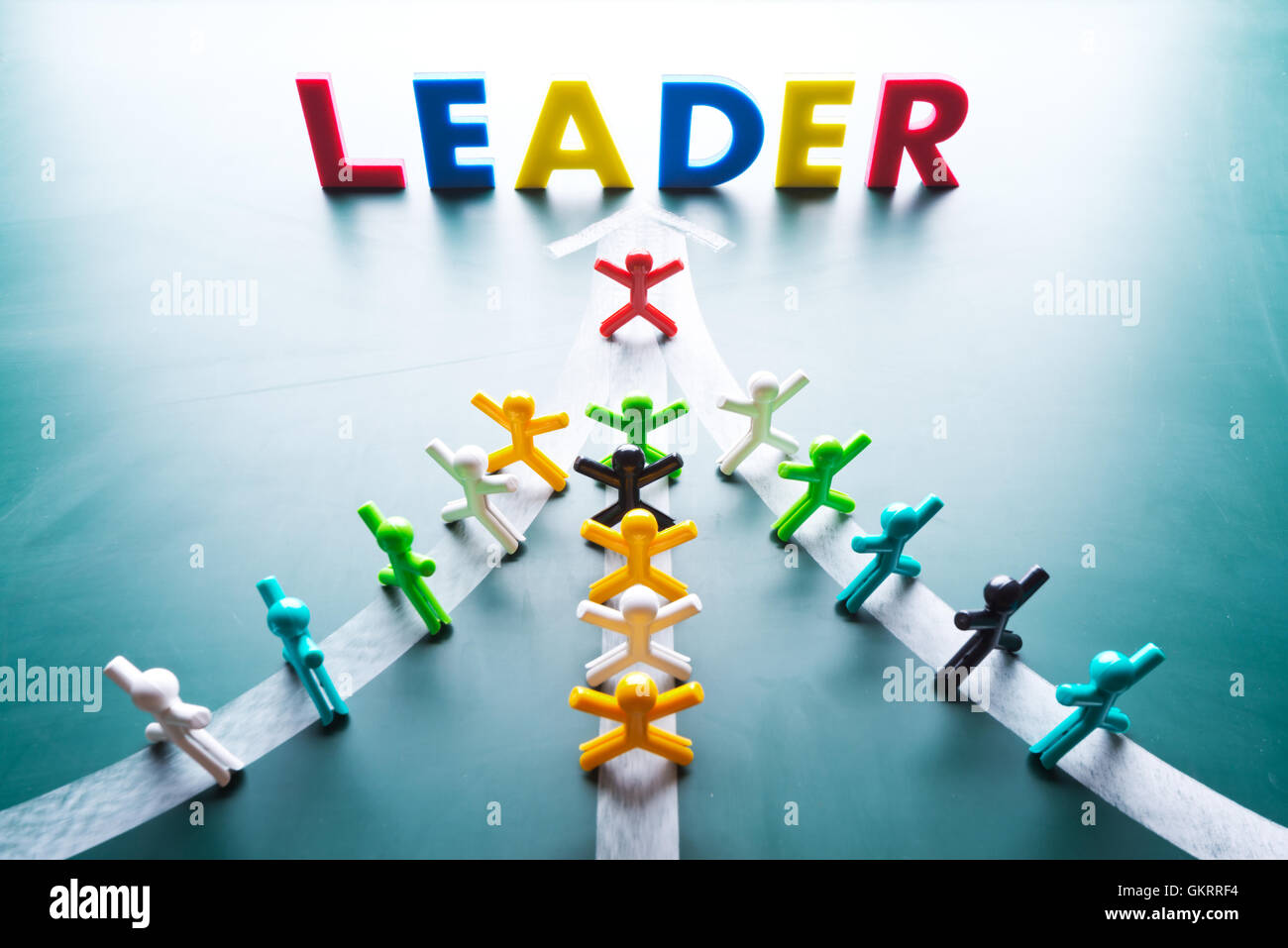 Concept leader man hi-res stock photography and images - Alamy