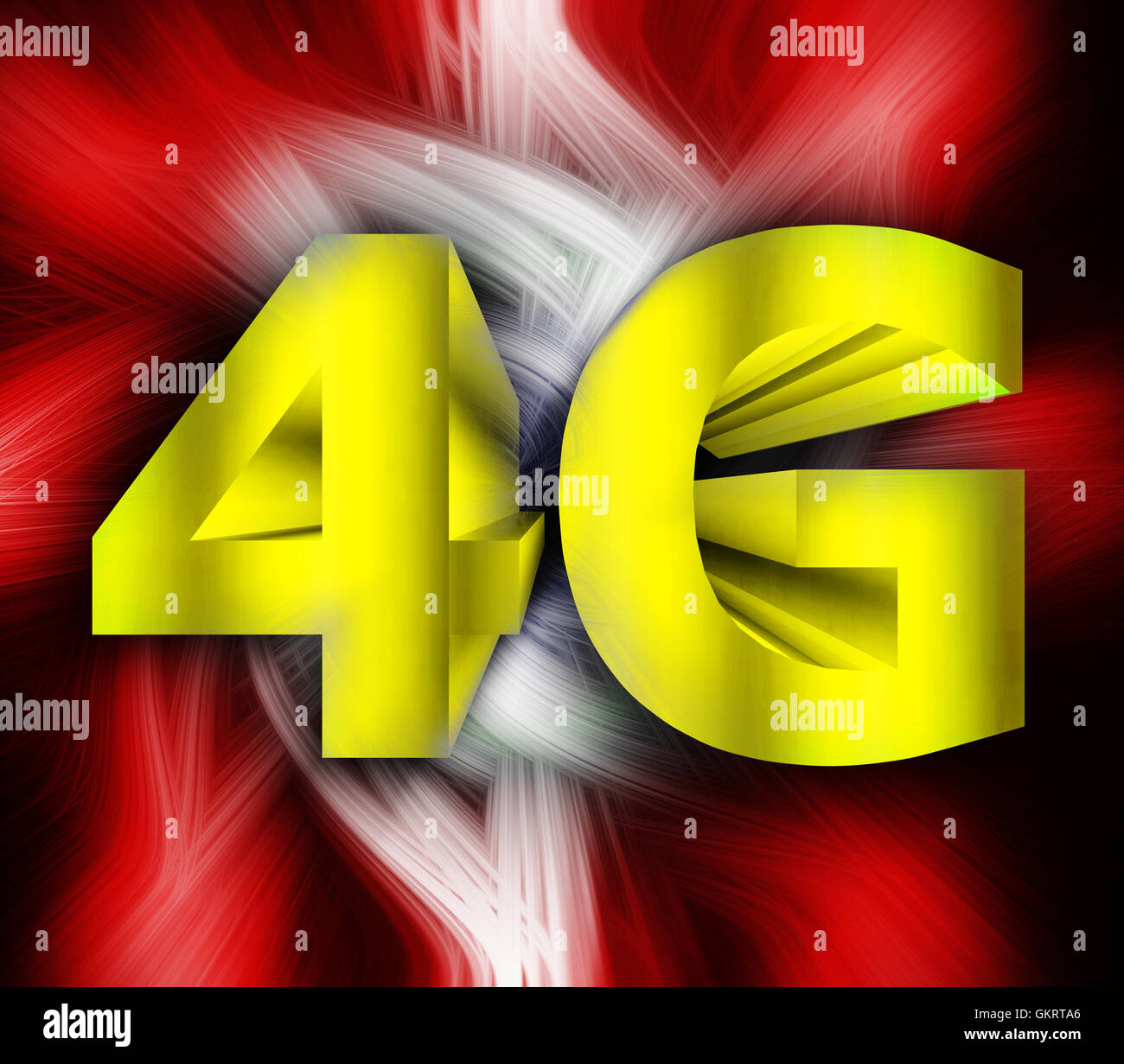 4G network symbol Stock Photo - Alamy