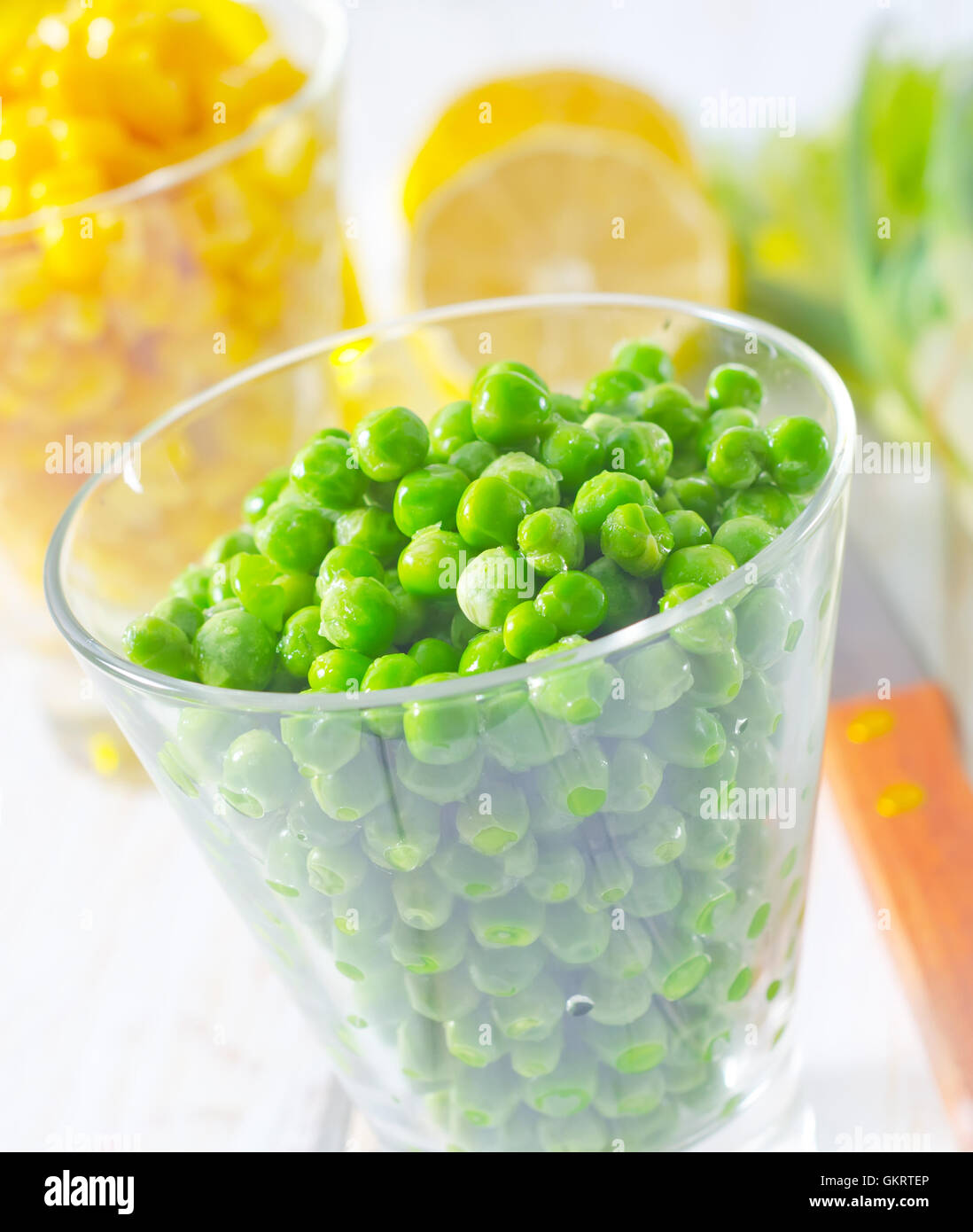 corn and peas Stock Photo - Alamy
