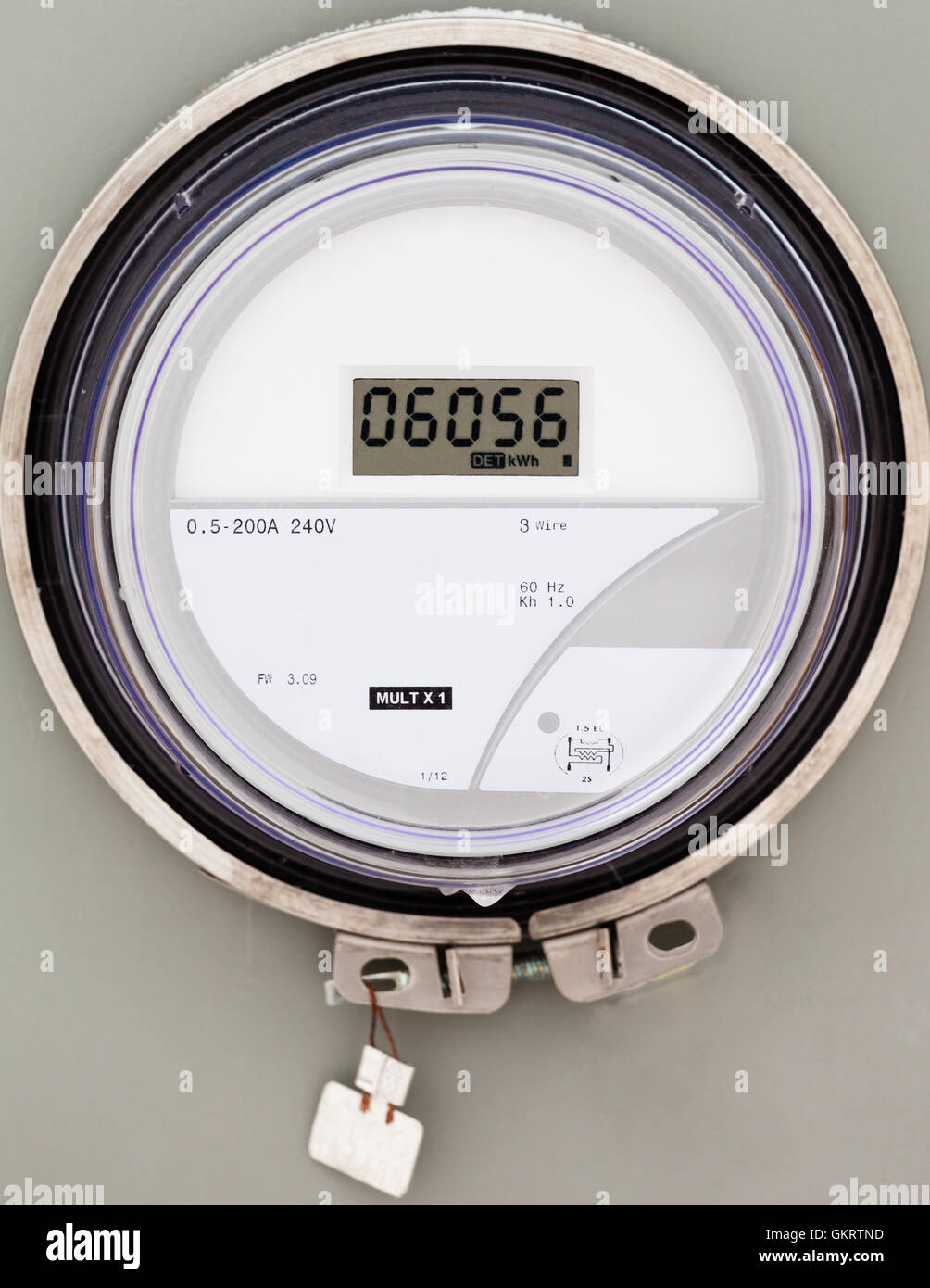 Smart meter readout hi-res stock photography and images - Alamy