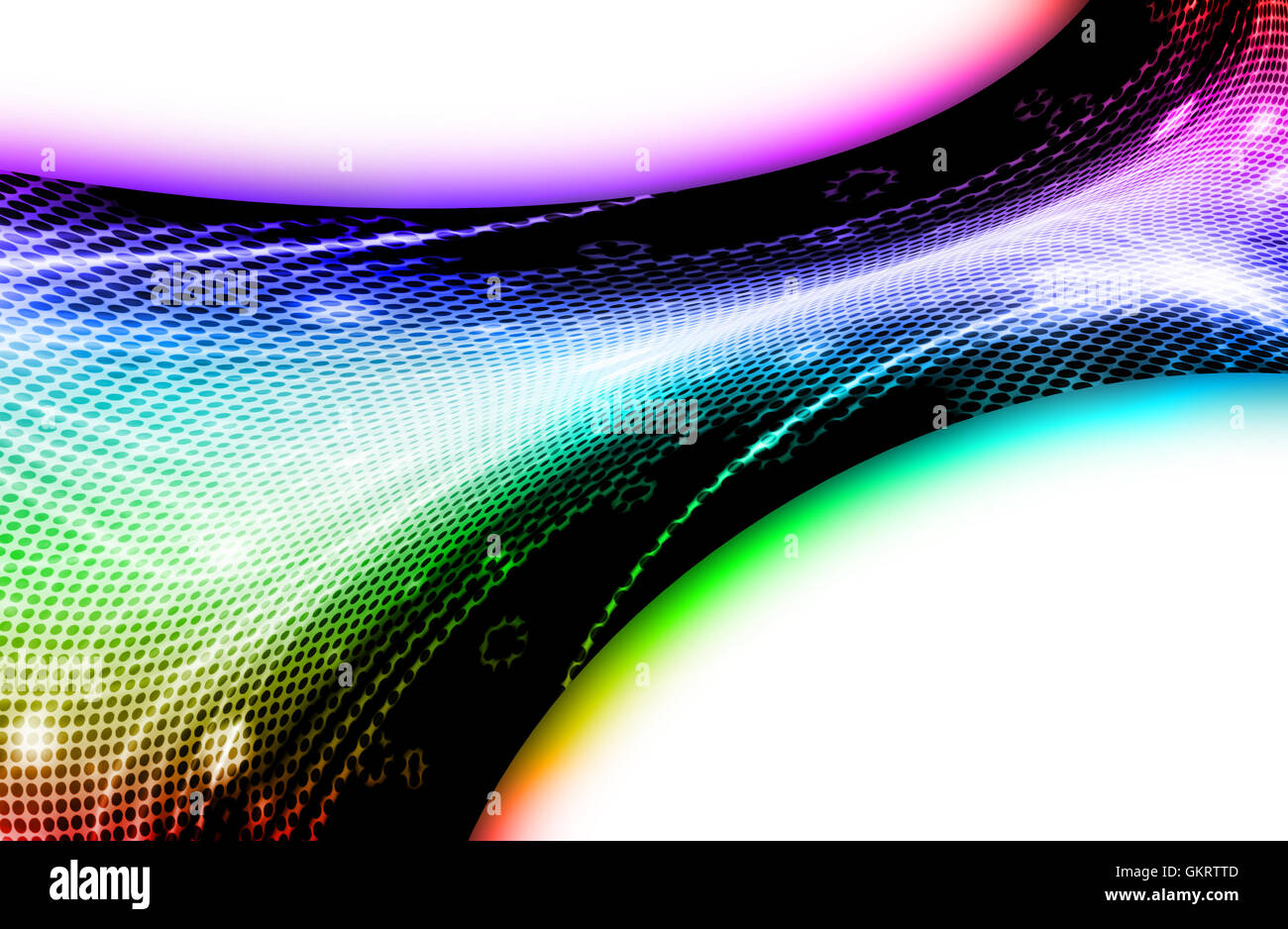abstract multicolor background and digital wave with motion blur Stock ...