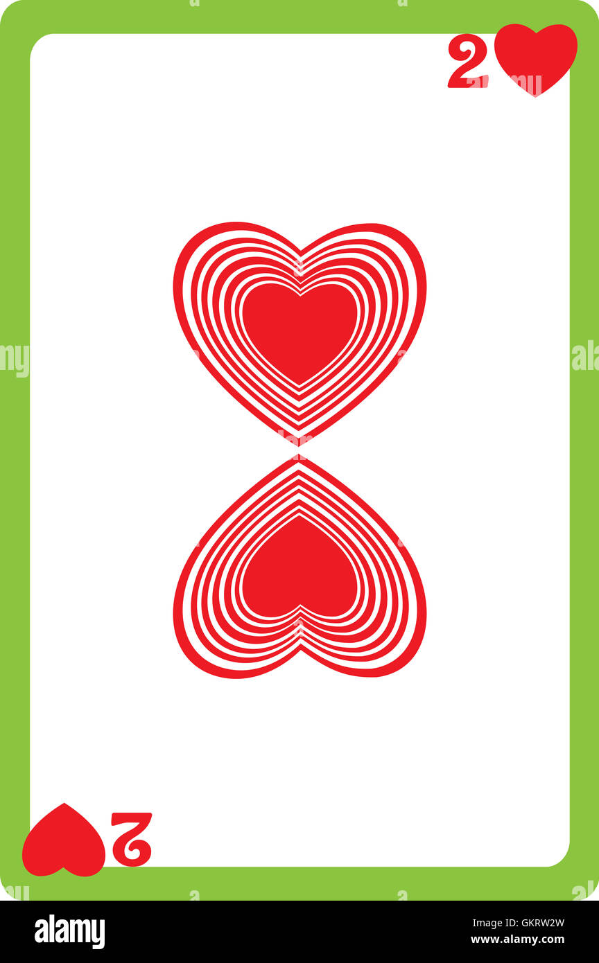 two of hearts Stock Photo - Alamy