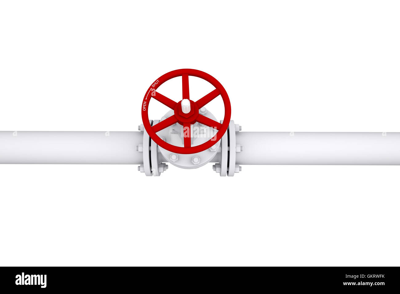 Valve on the pipeline Stock Photo - Alamy