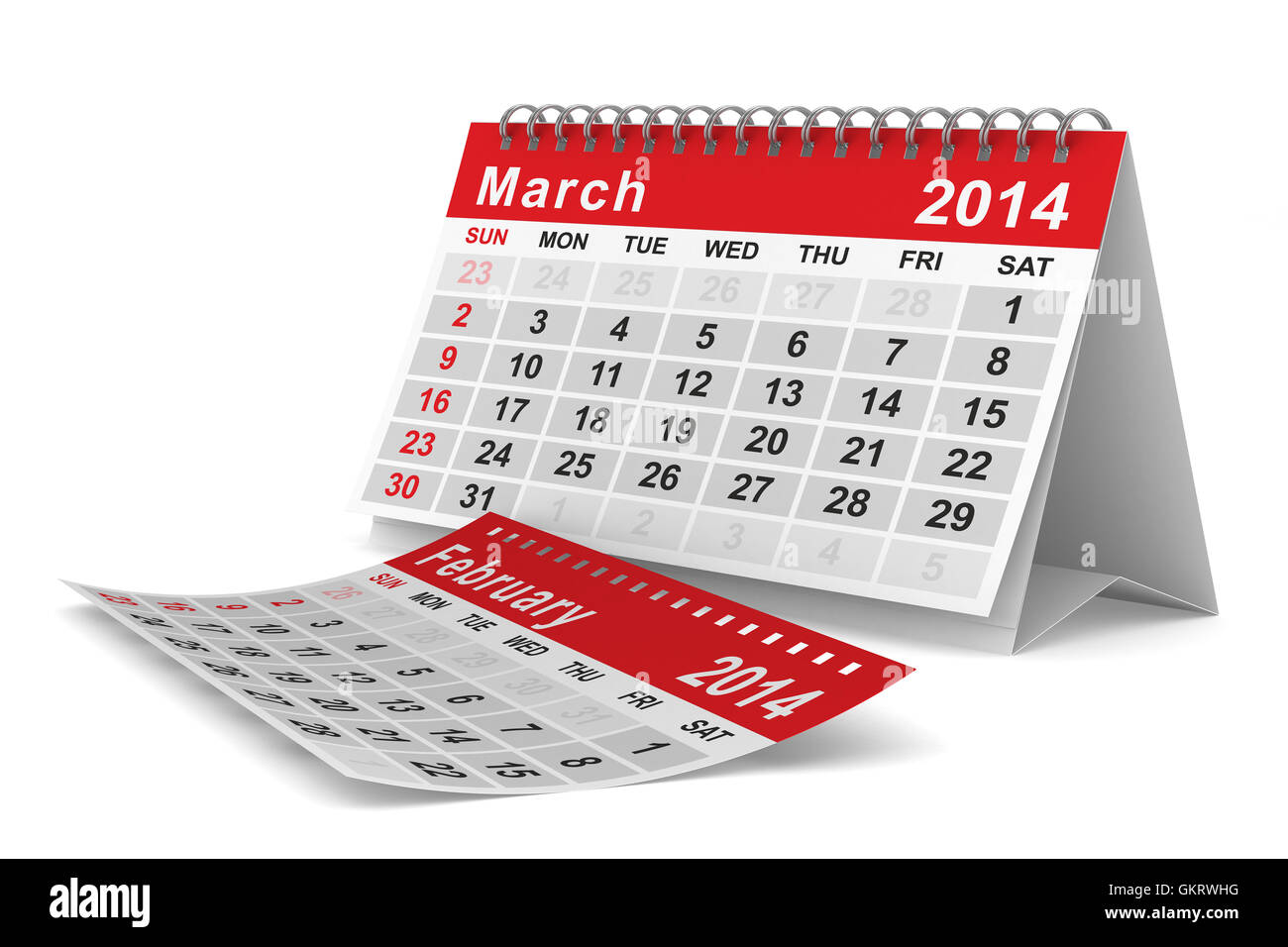 March list Cut Out Stock Images & Pictures - Alamy