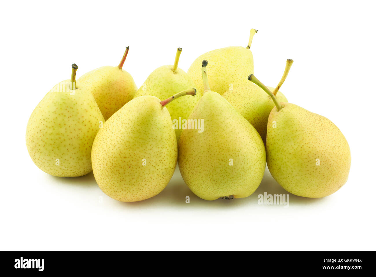 Pear with stem hi-res stock photography and images - Alamy