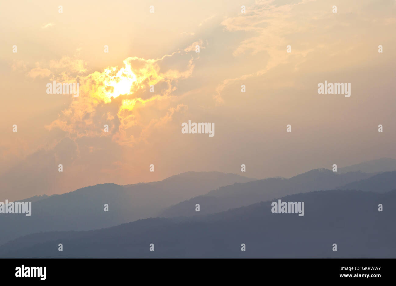 Sky obscured the sun Stock Photo - Alamy