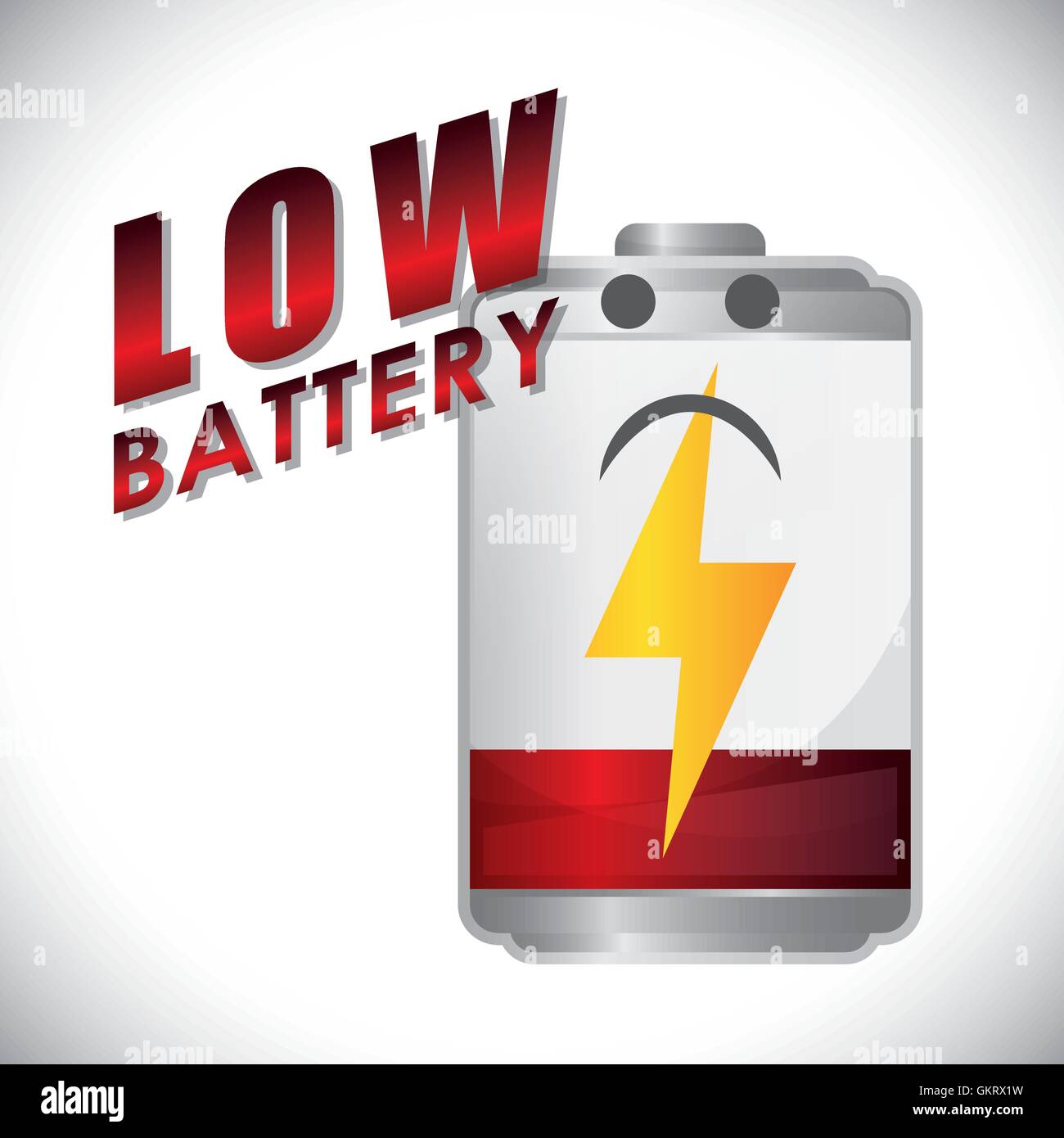 Battery design, energy and power concept, editable vector Stock Vector ...