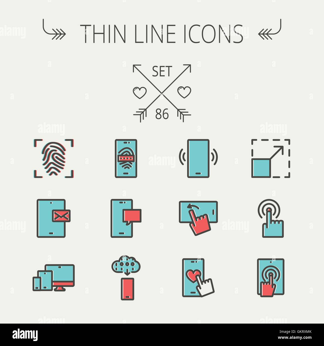 Connecting to email Stock Vector Images - Alamy