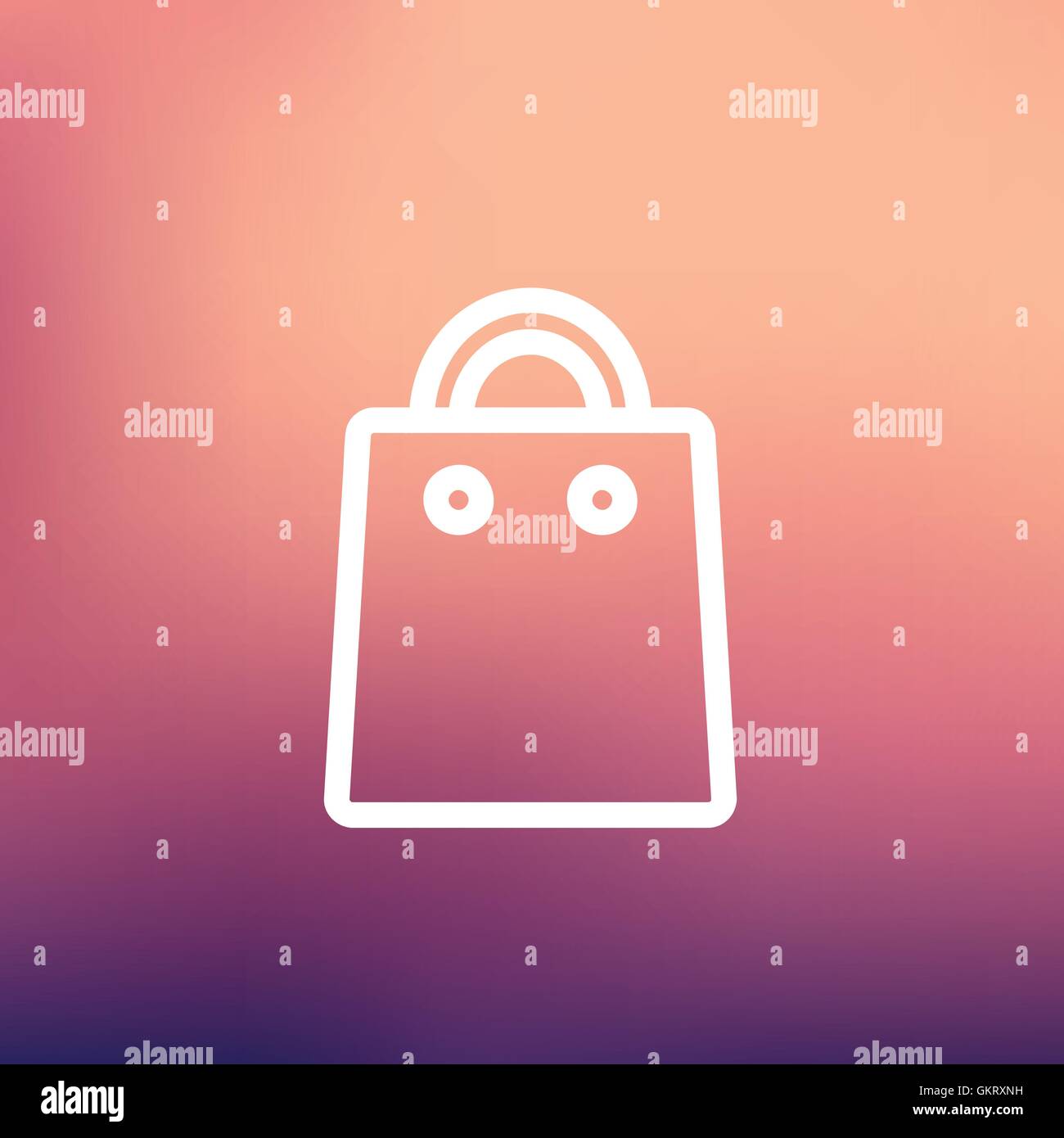 Shopping bag thin line icon Stock Vector Image & Art - Alamy Shopping bag thin line icon Stock Vector Image & Art - Alamy