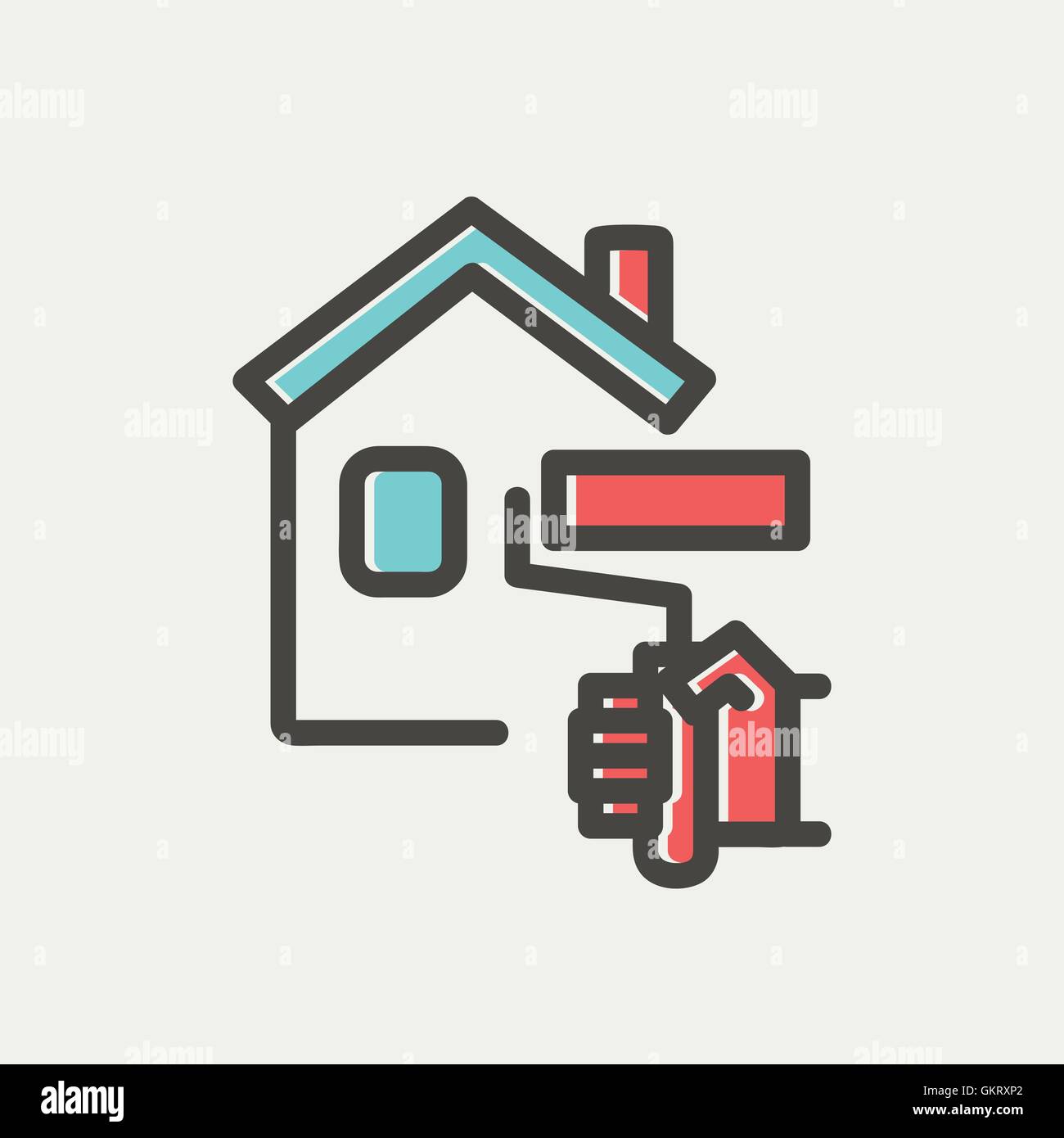 Strip roof Stock Vector Images - Alamy