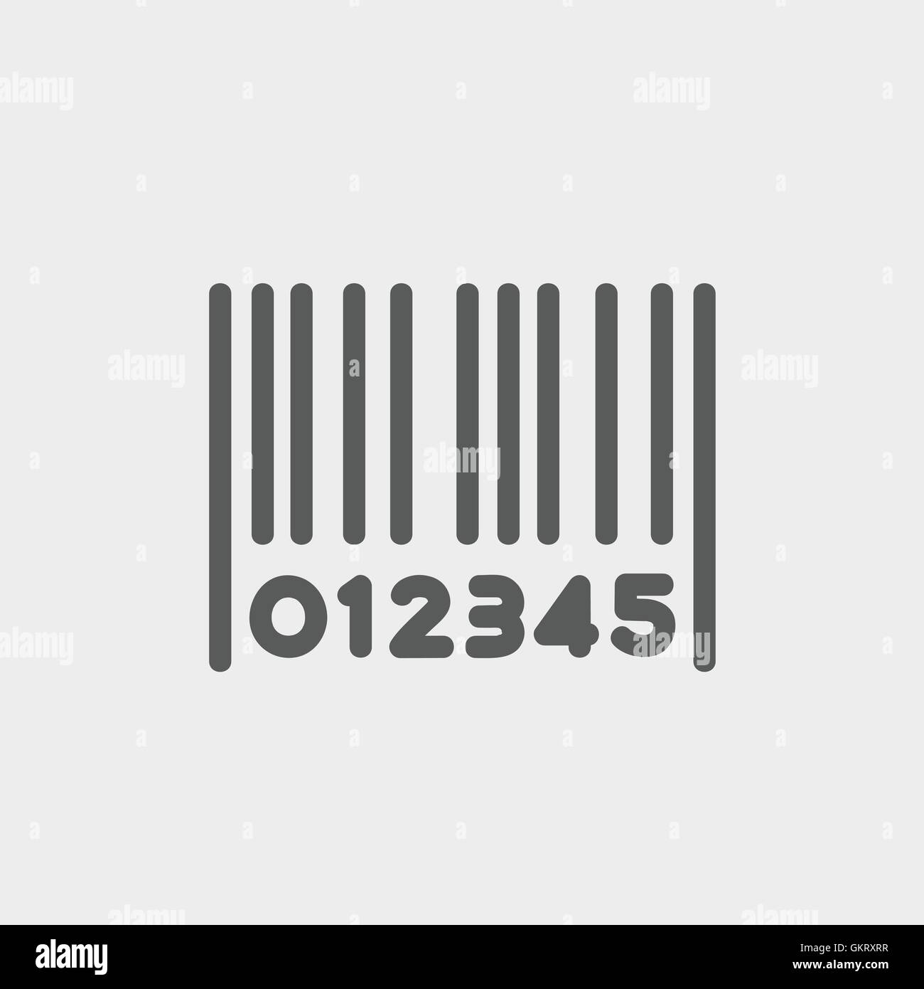 Bar code strip Black and White Stock Photos & Images - Alamy