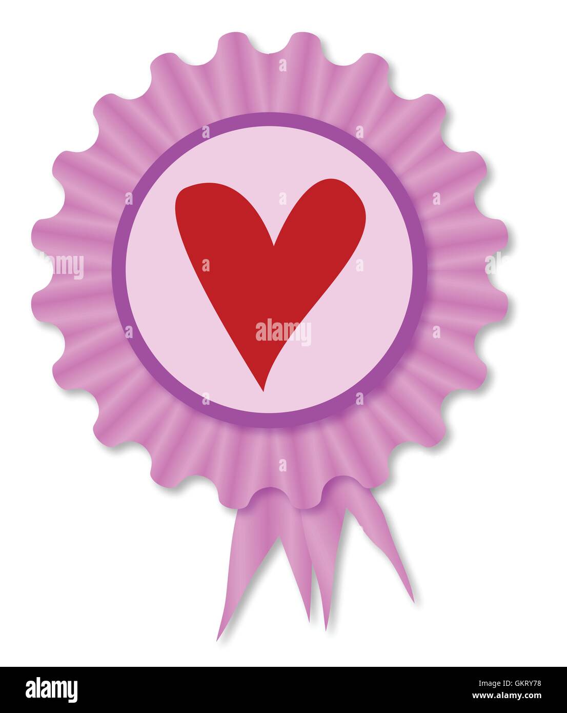 Love drawing ribbon Stock Vector Images - Alamy