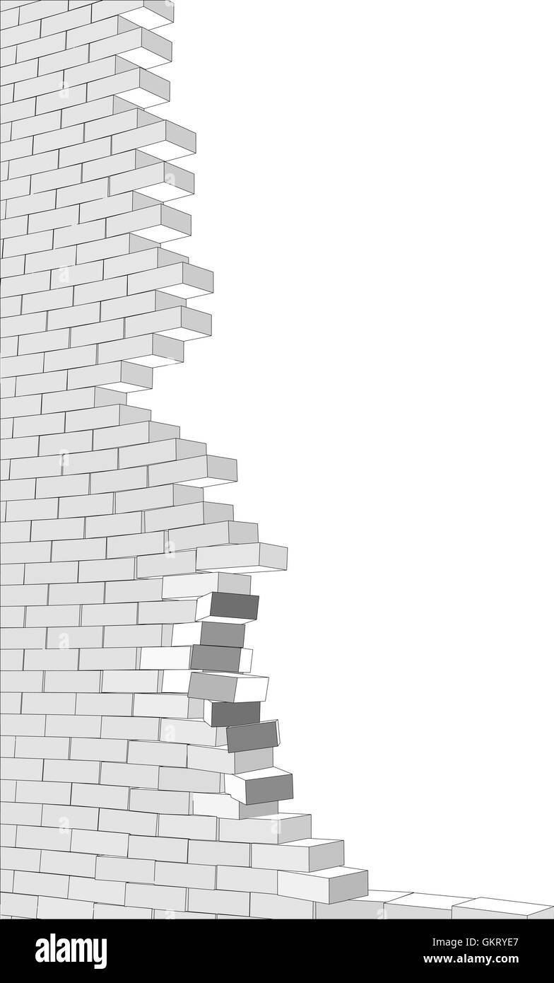 Broken Wall Drawing
