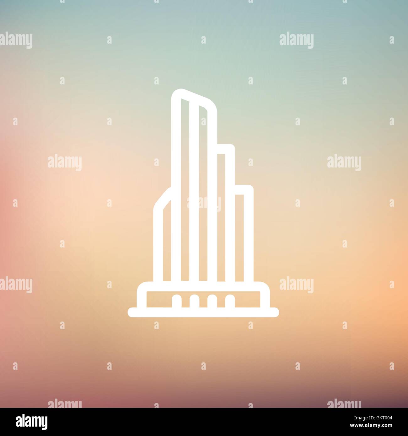 Minimal white home office Stock Vector Images - Alamy