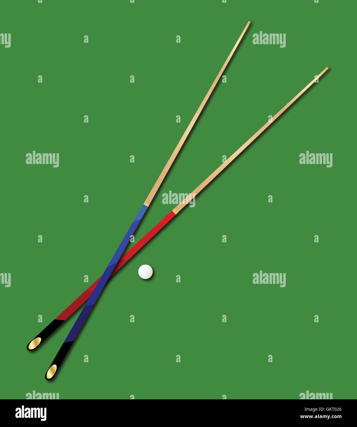 Snooker cue Stock Vector Images - Alamy