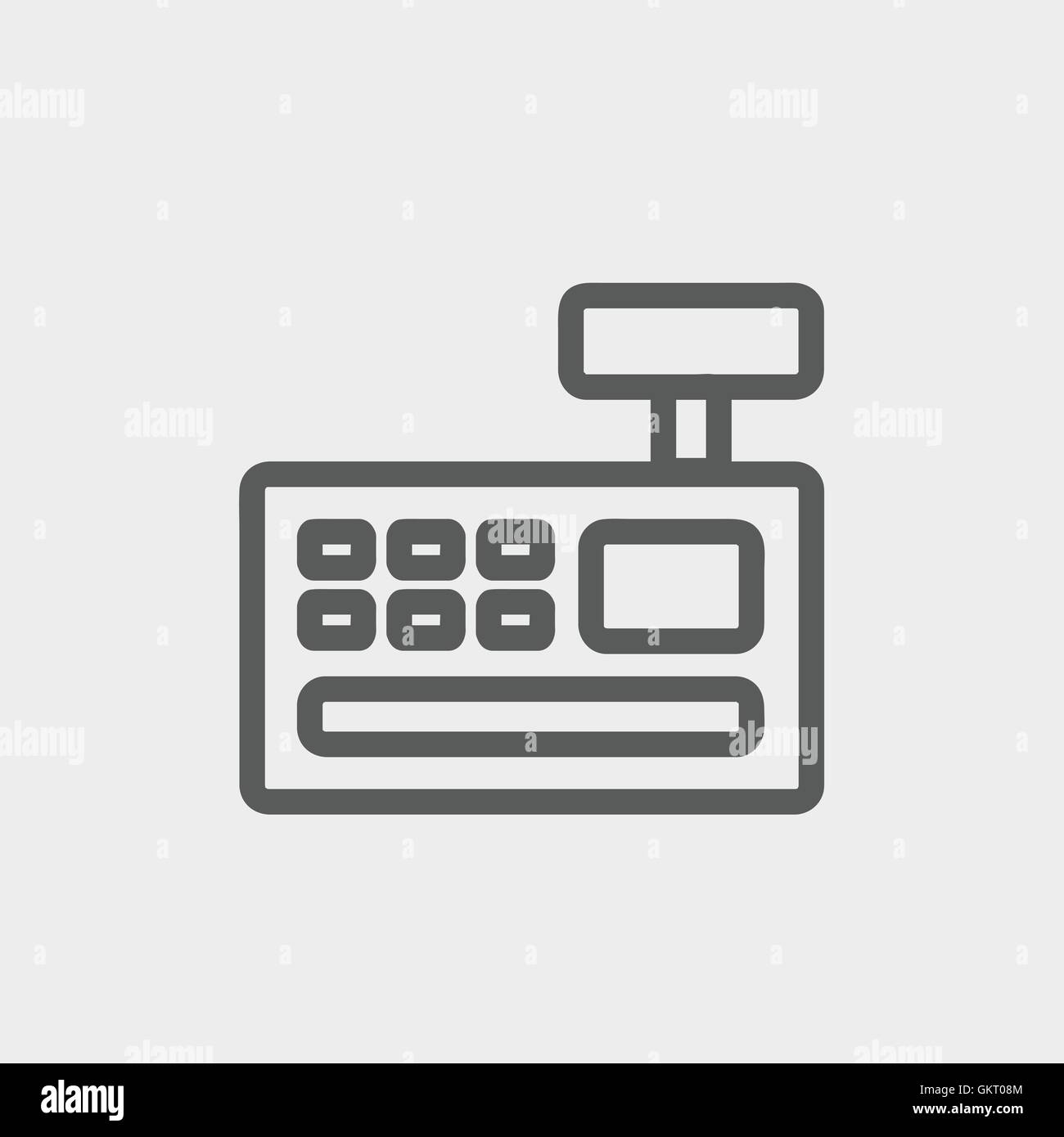 Cash machine icon outline Stock Vector Images - Alamy