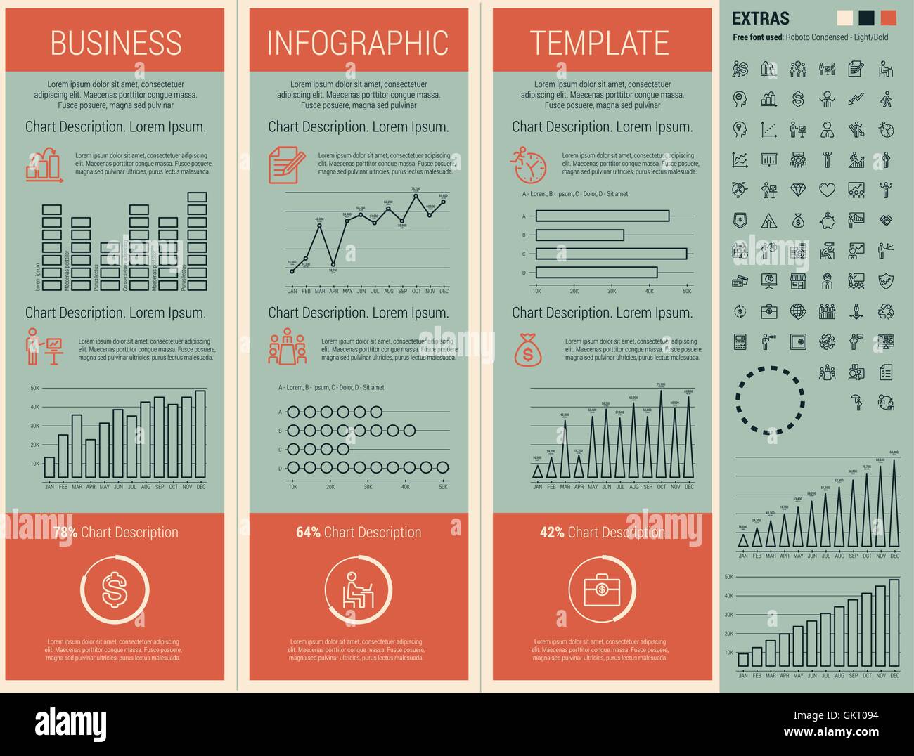 Calculator infographic hi-res stock photography and images - Alamy