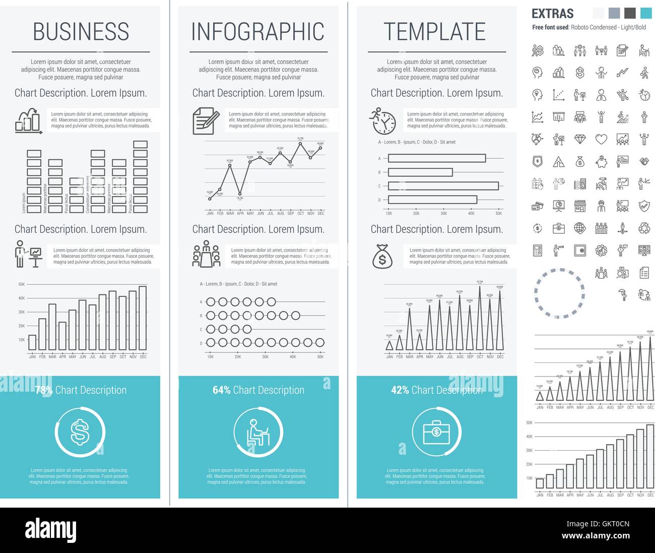 Calculator infographic hi-res stock photography and images - Alamy