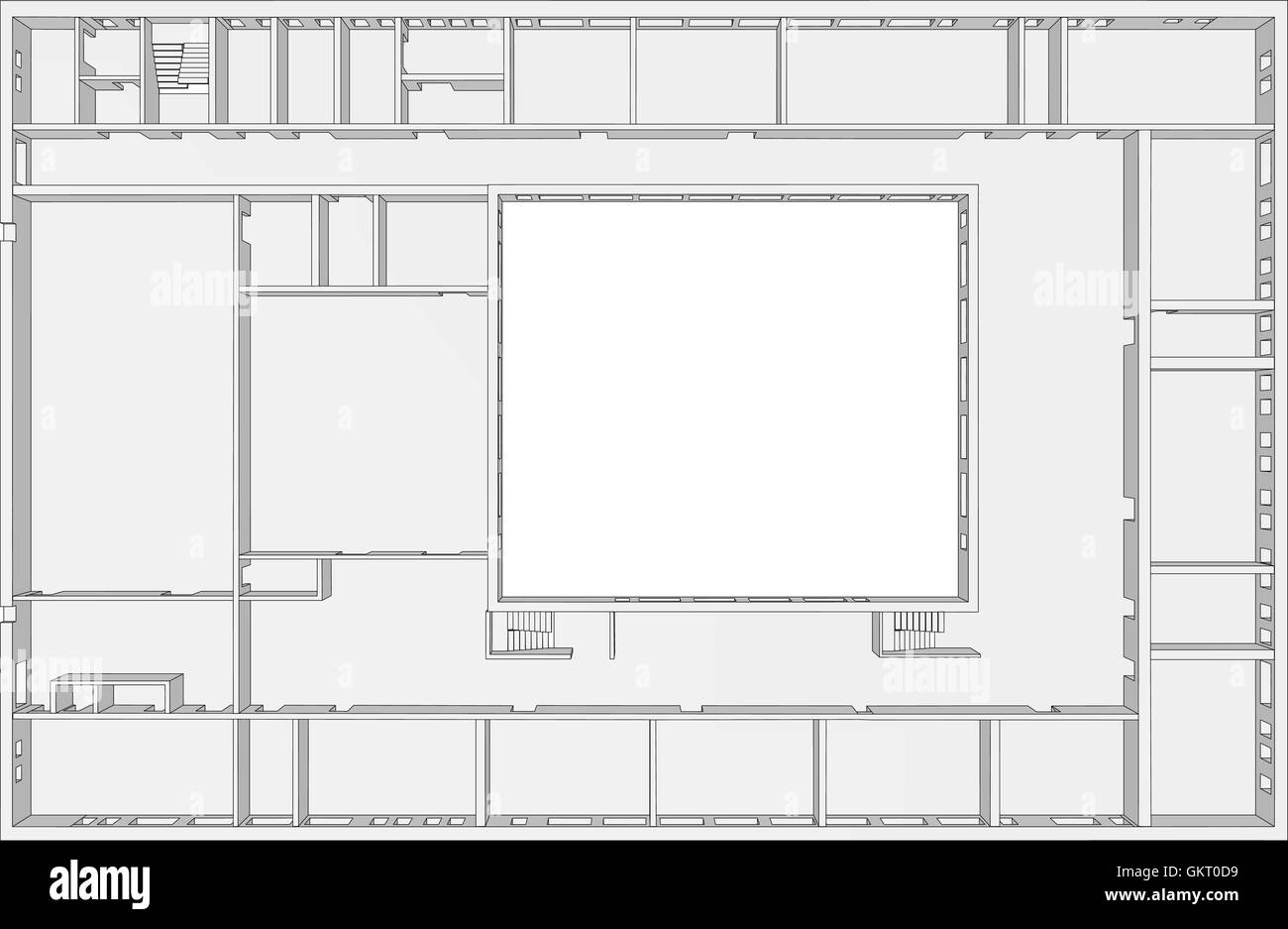 Building floor plan hi-res stock photography and images - Alamy