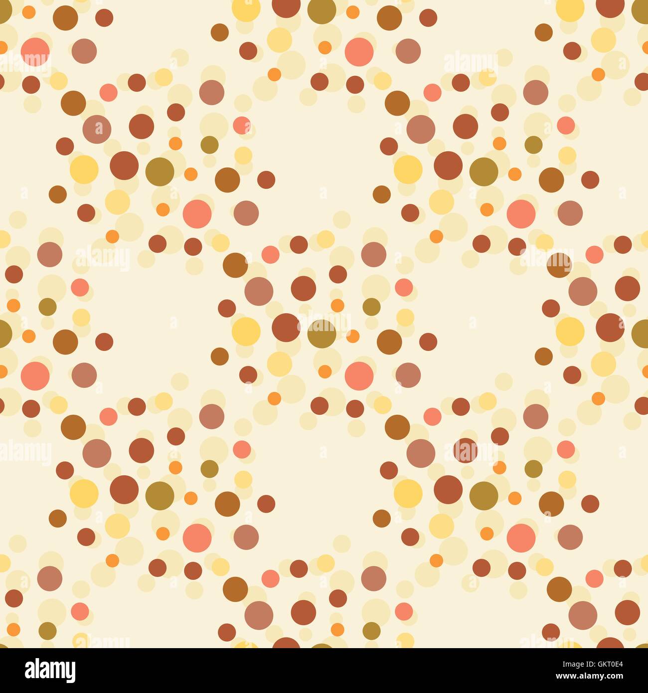 Brown polka dotted pattern hi-res stock photography and images - Alamy