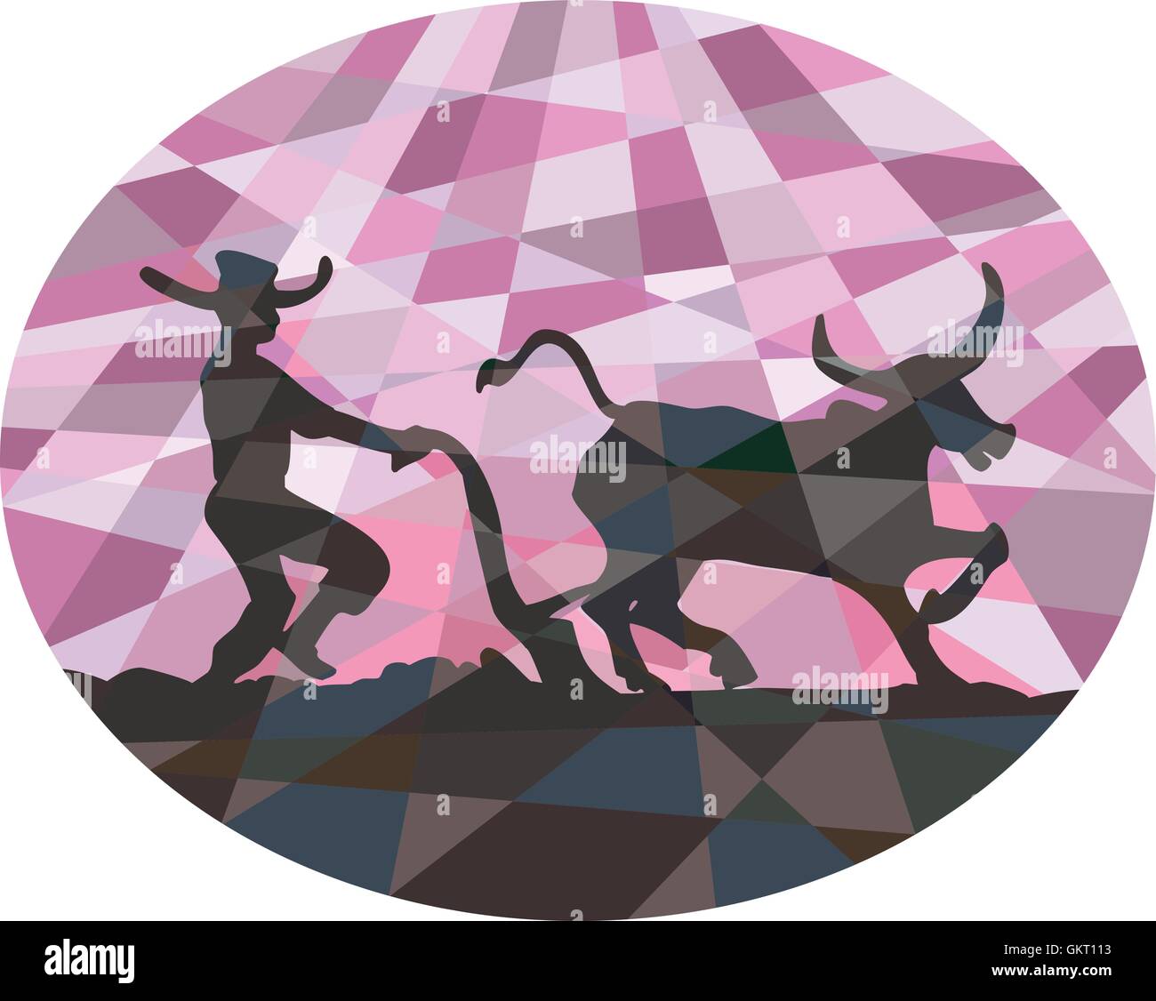Asian water buffalo Stock Vector Images - Alamy