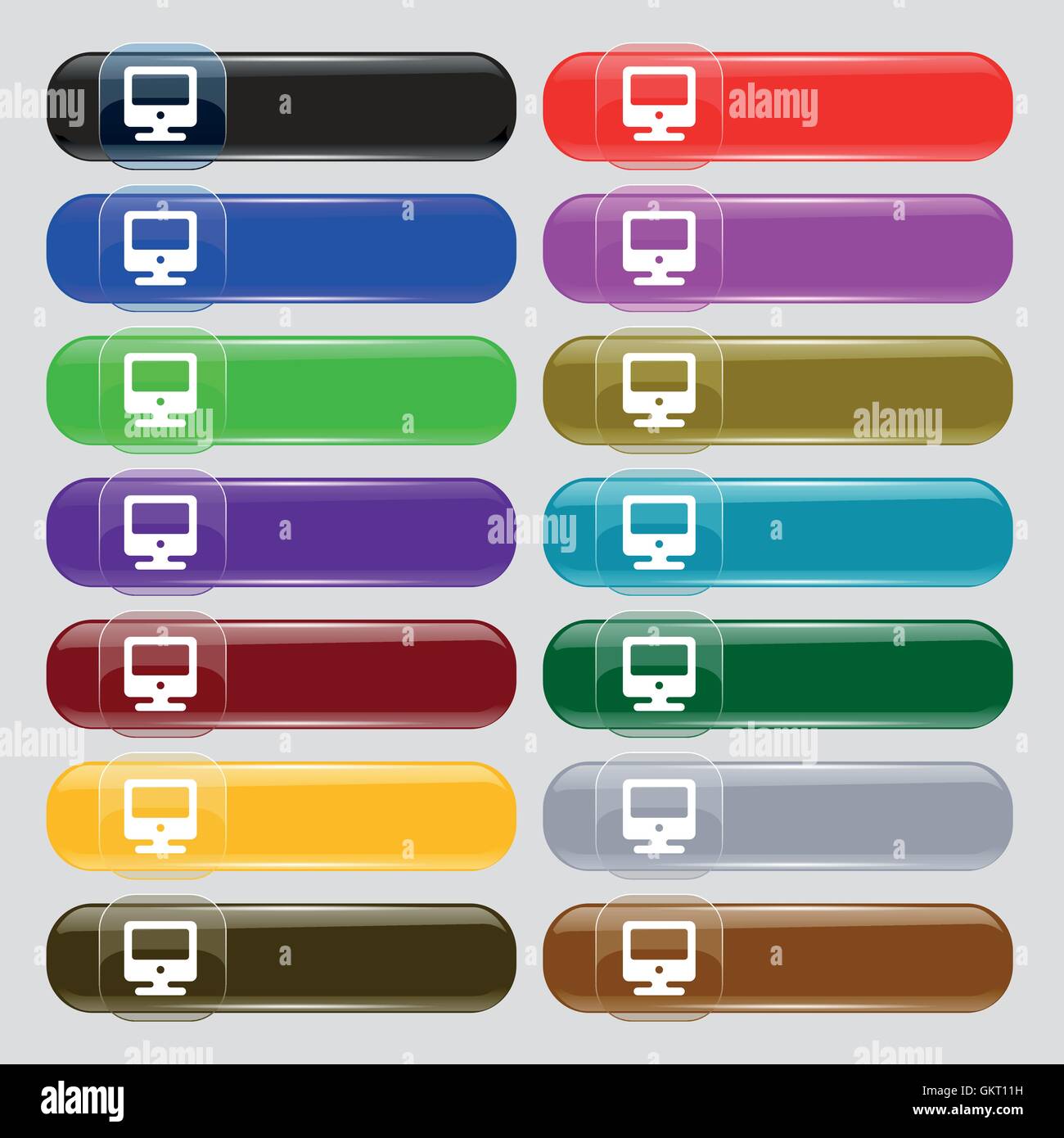 16 display modern design Stock Vector Images - Alamy