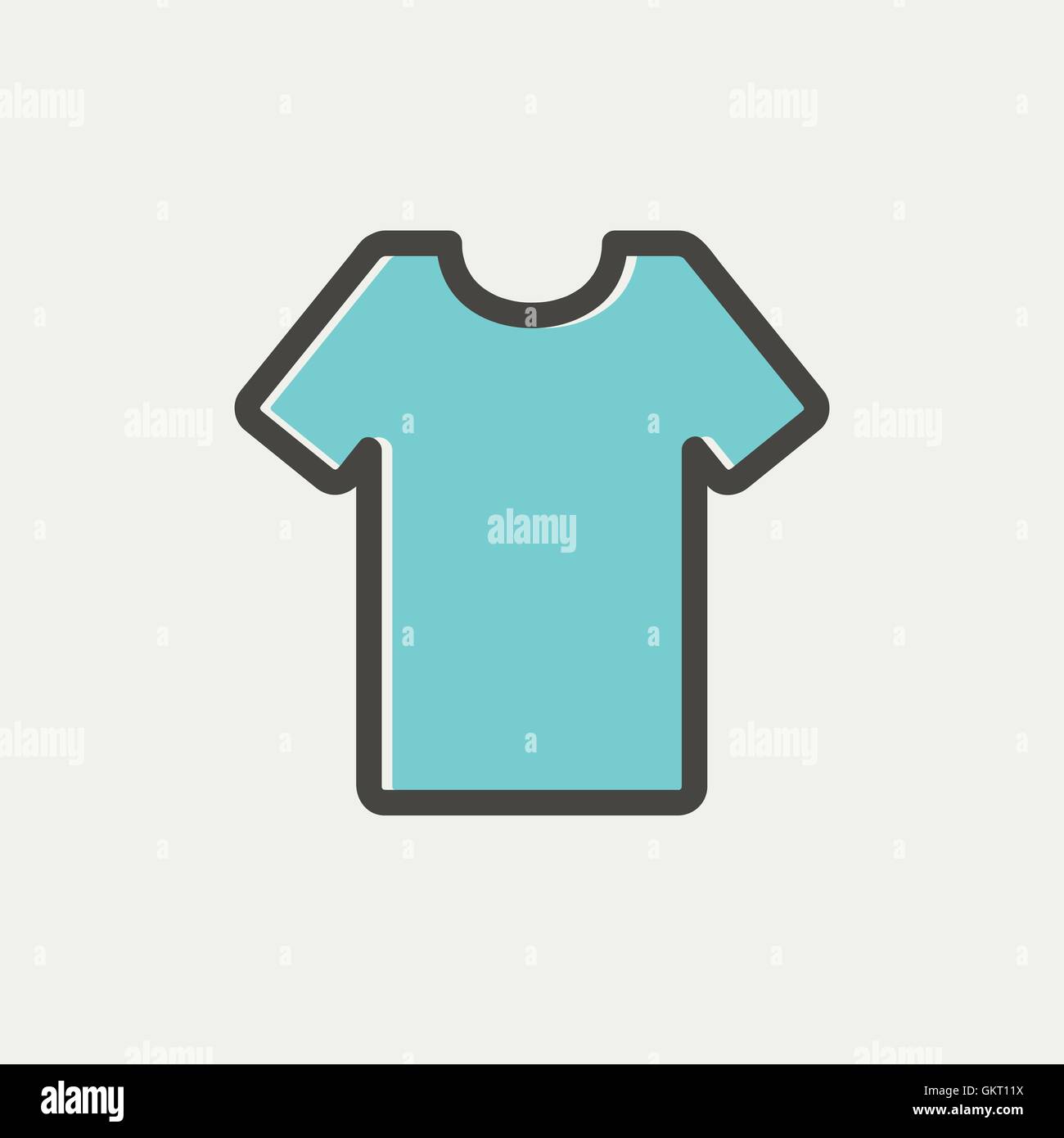 Fabric line icon outline Stock Vector Images - Alamy