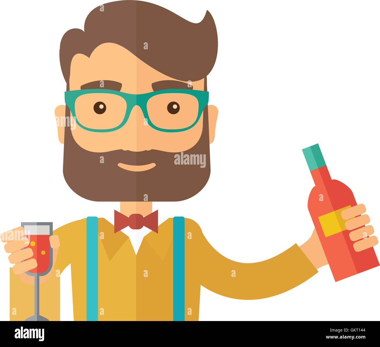 Bartender Stock Vector Images - Alamy