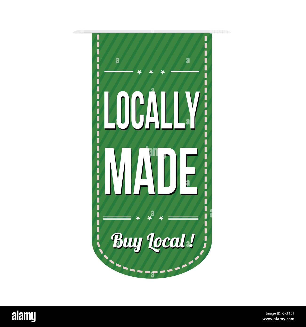 Sign locally produced Stock Vector Images - Alamy