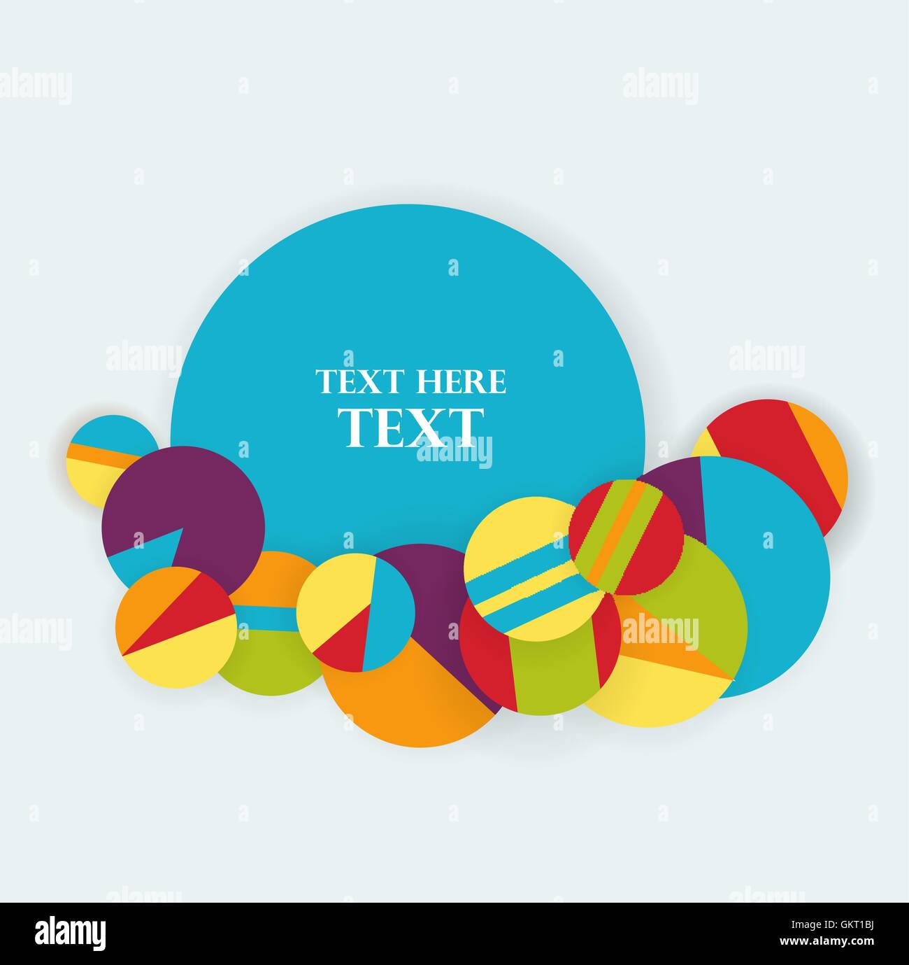 Background with circles Stock Vector Image & Art - Alamy