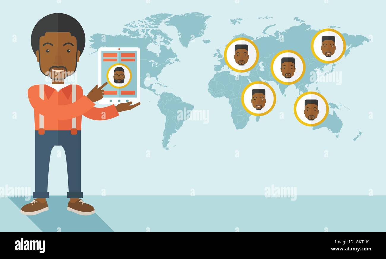 Faces world Stock Vector Images - Alamy