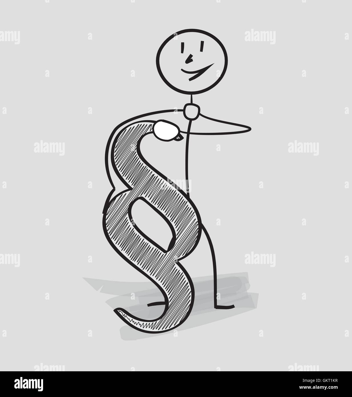 man holding the paragraph symbol Stock Vector Image & Art - Alamy