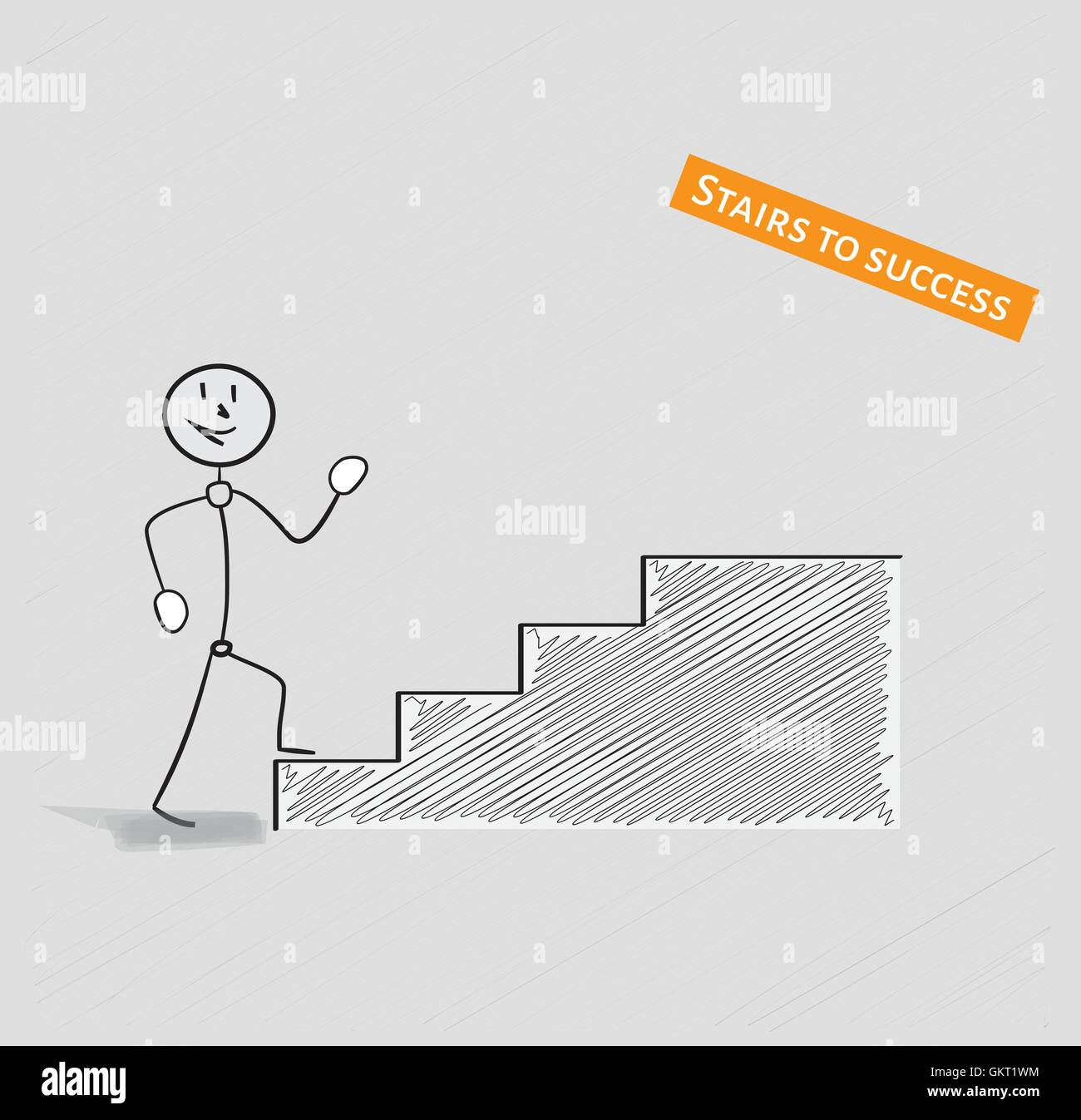 Success stairs hi-res stock photography and images - Alamy