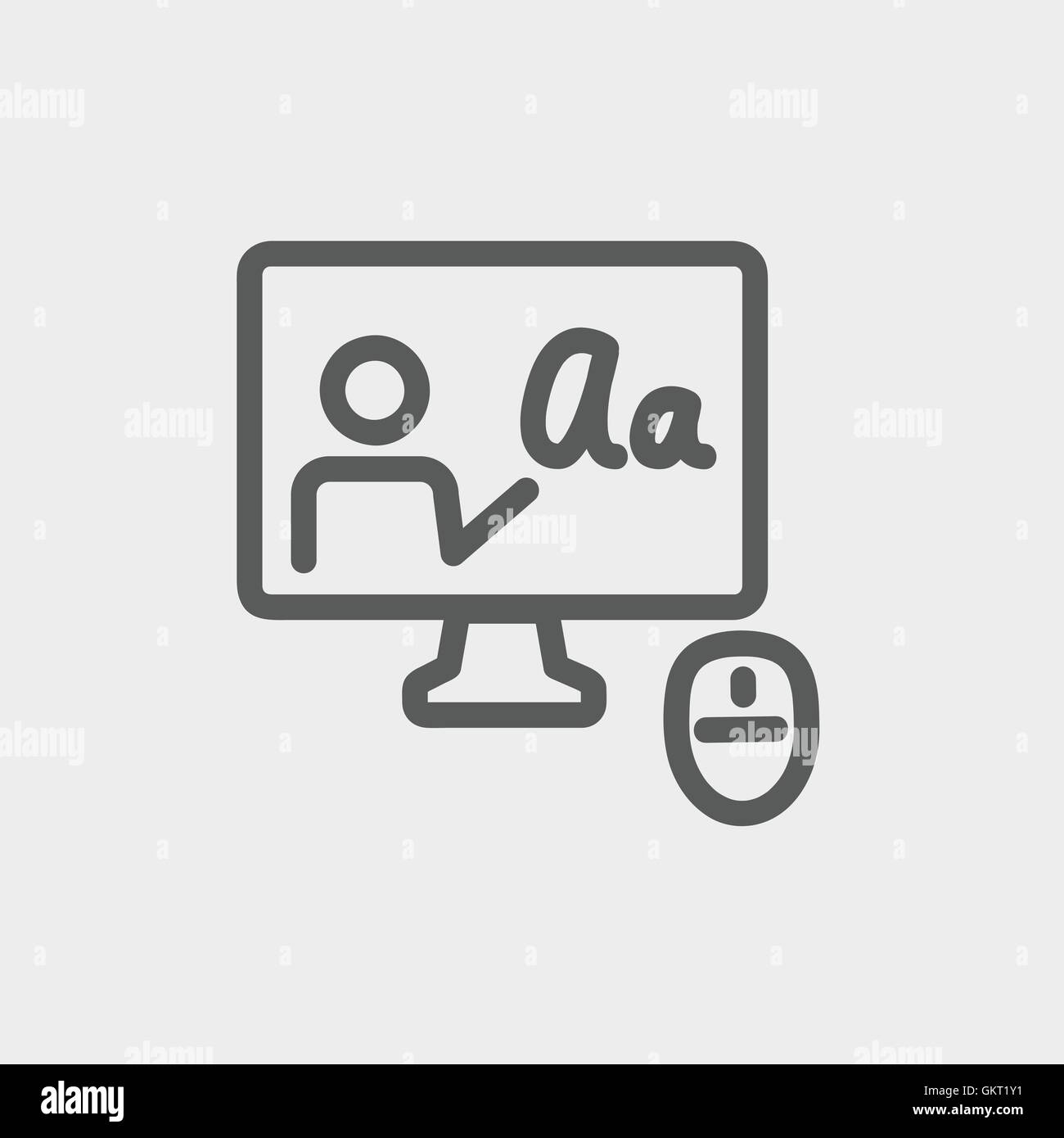 Vector design video tutorial Black and White Stock Photos & Images - Alamy