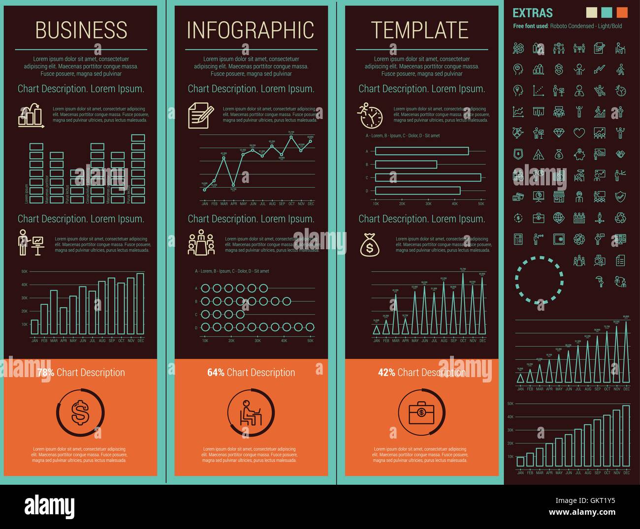 Calculator infographic hi-res stock photography and images - Alamy