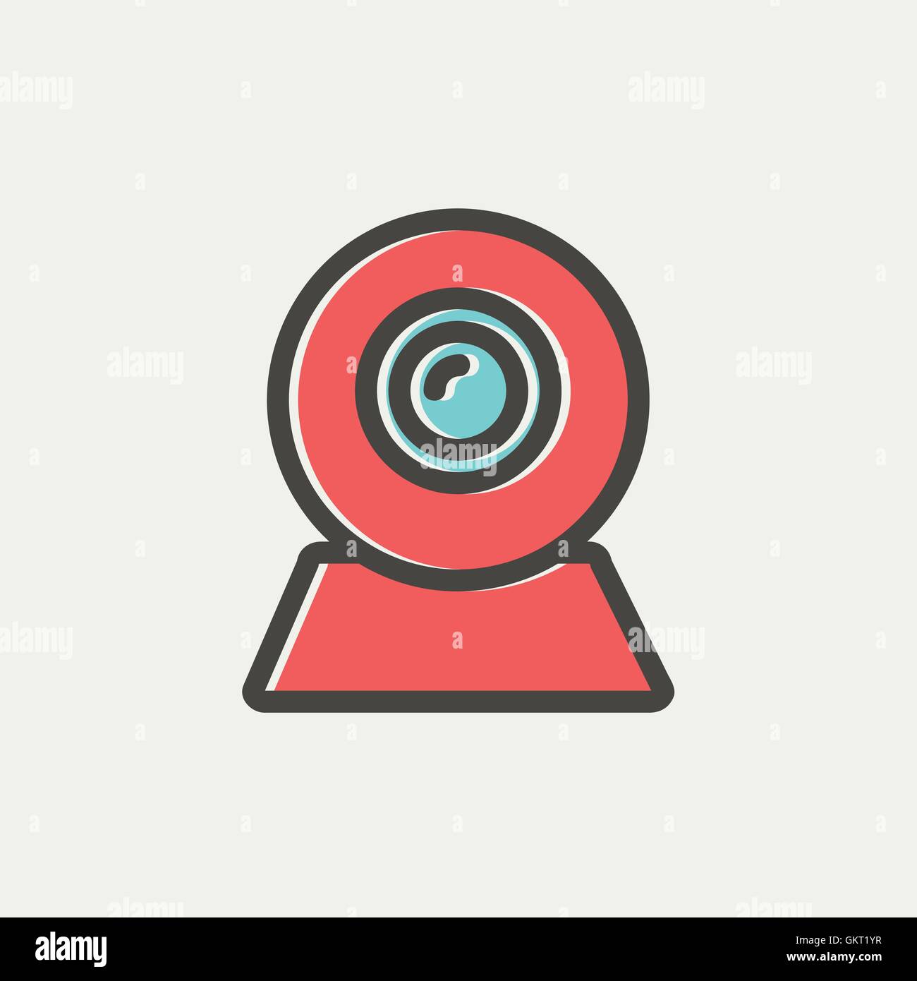 Live video camera Stock Vector Images - Alamy