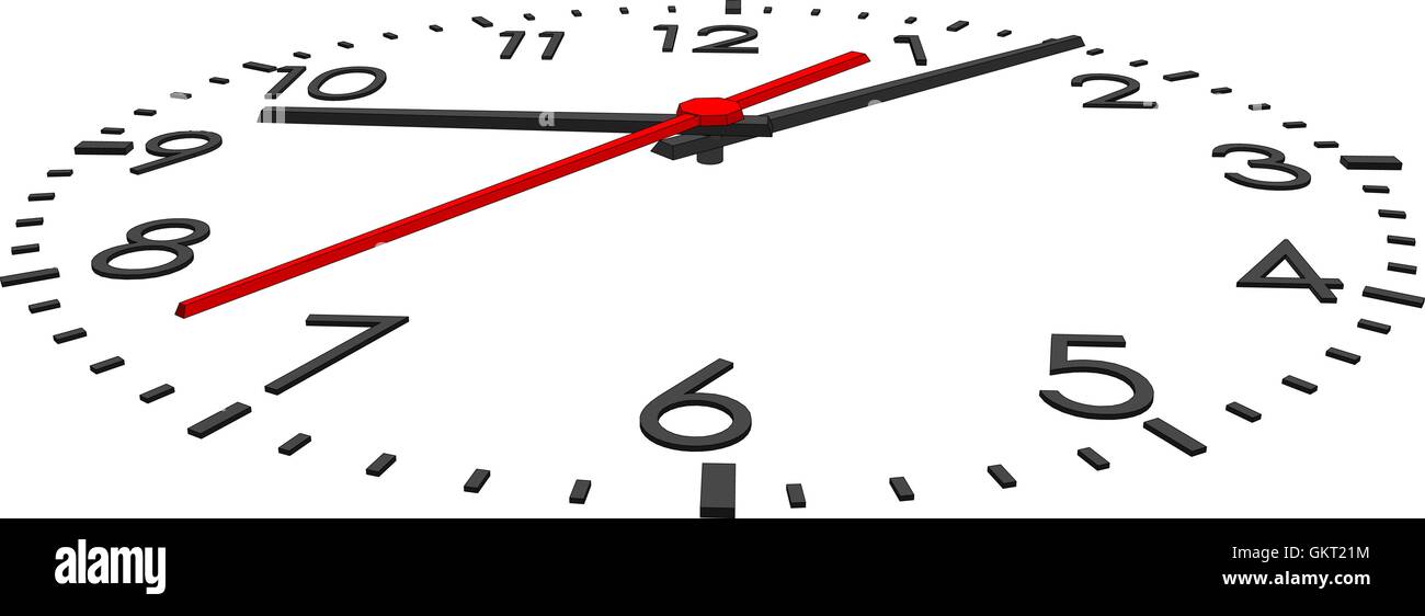 Clock face. Vector Stock Vector Image & Art - Alamy