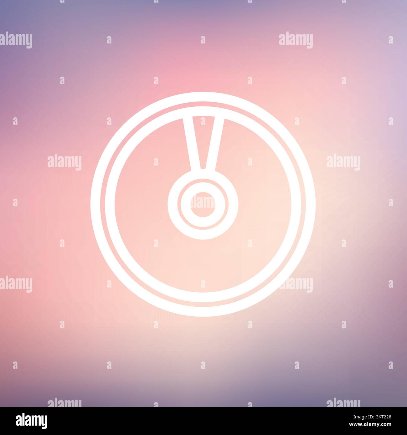 Empty cd dvd disc Stock Vector Images - Alamy