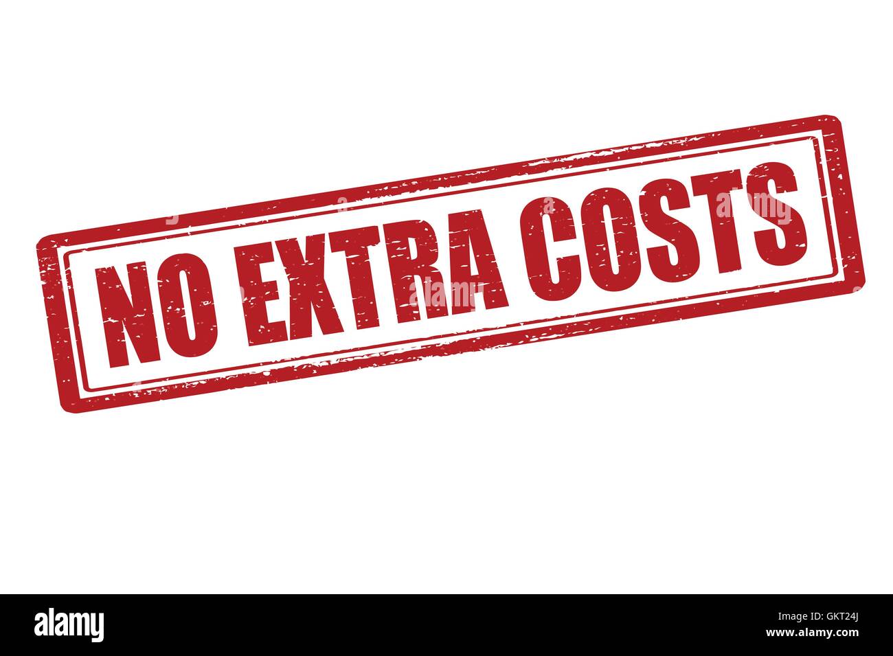 Additional costs must Stock Vector Images - Alamy