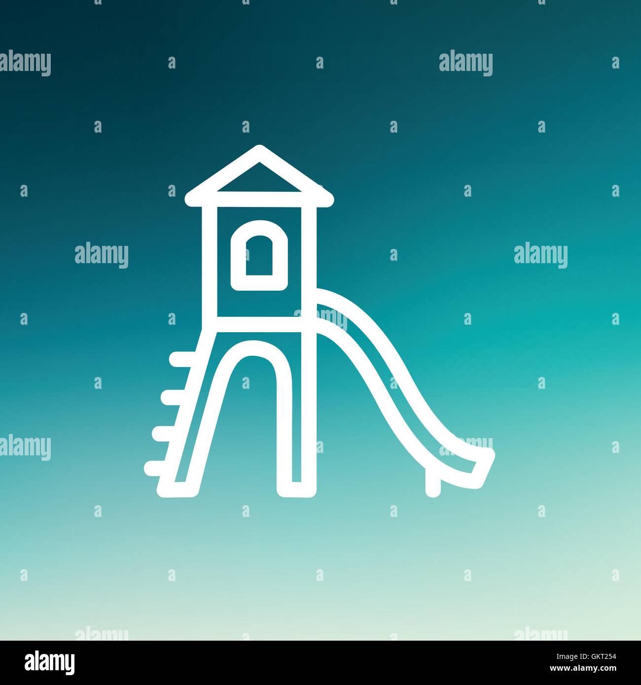 Children line slide hi-res stock photography and images - Alamy