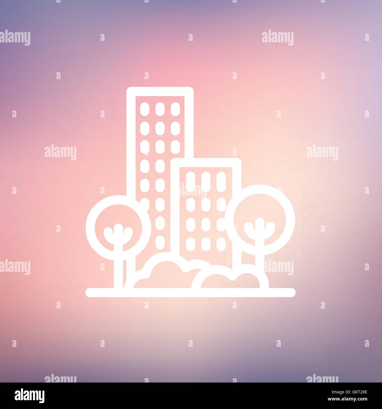Urban scene outside Stock Vector Images - Alamy