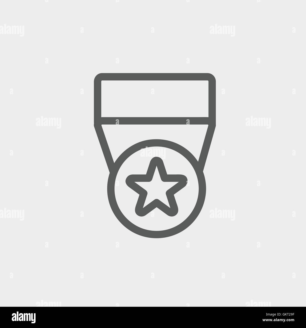 Award badge line Black and White Stock Photos & Images - Alamy