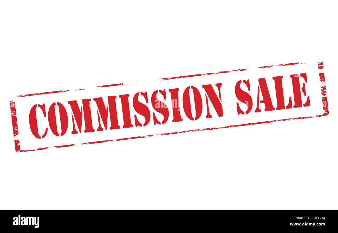 Commission stamp Stock Vector Images - Alamy
