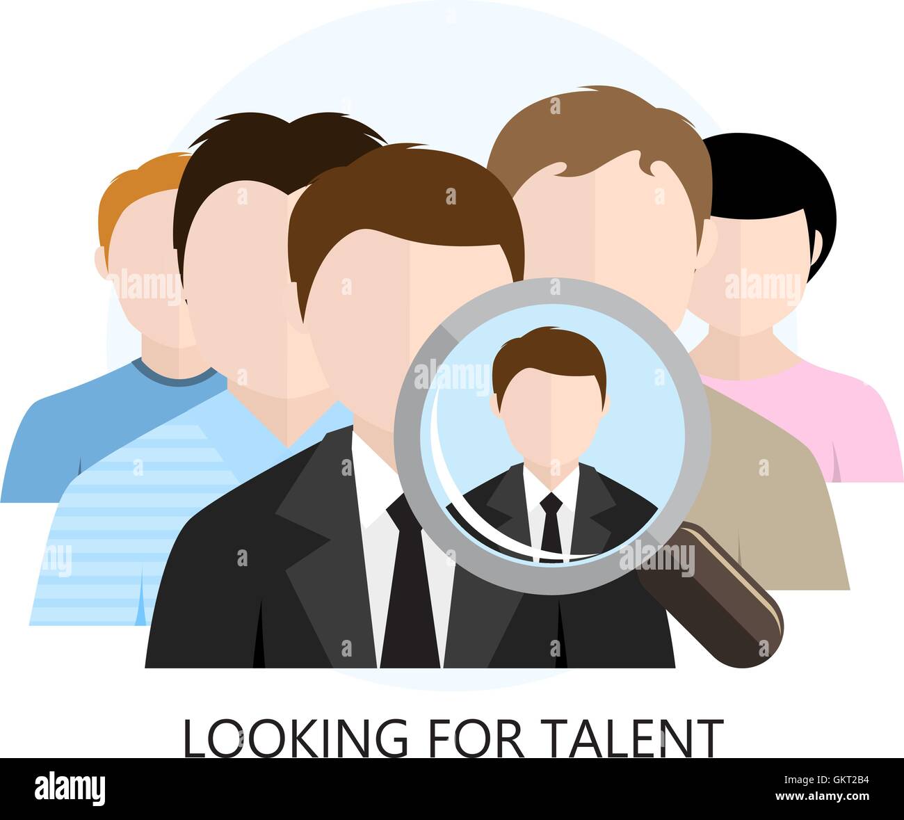 Job and talent Stock Vector Images - Alamy