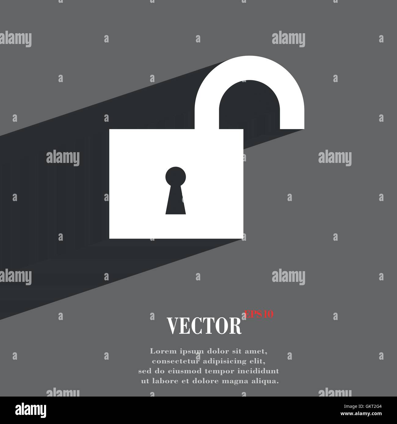 Modern key hole Stock Vector Images - Alamy