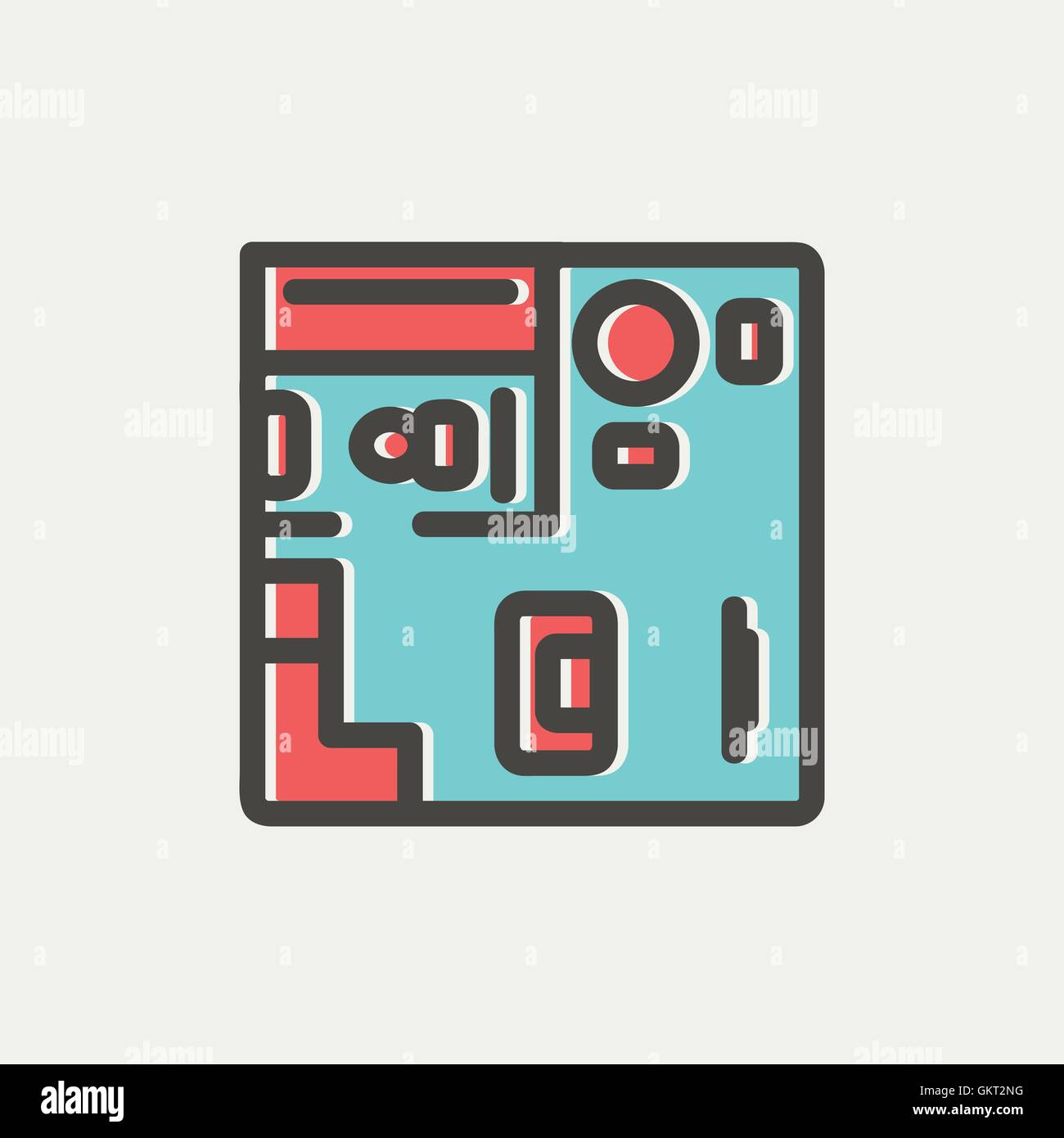 Section line Stock Vector Images - Alamy