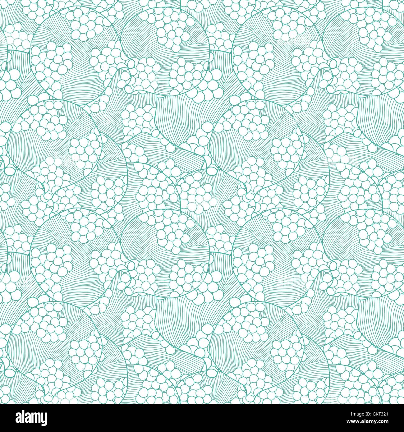 Vector abstract bubbles texture seamless pattern Stock Vector Image ...